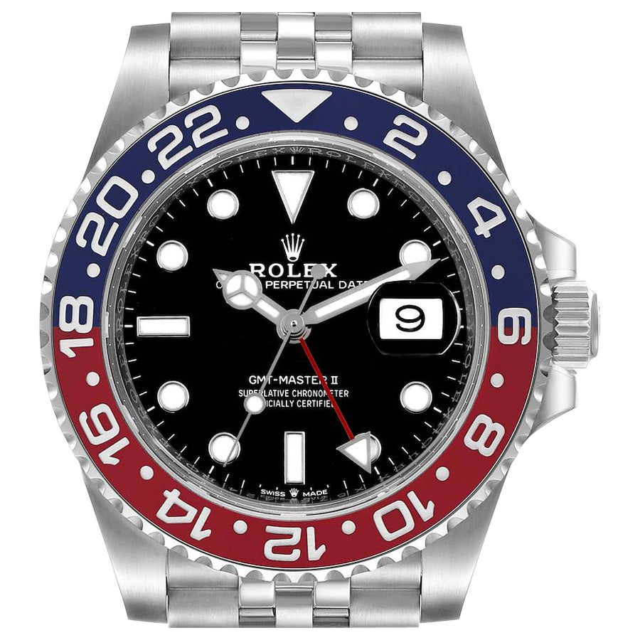 Rolex GMT-Master II 126710BLRO Mark 1 Pepsi Ceramic Mens Watch 2020 ...
