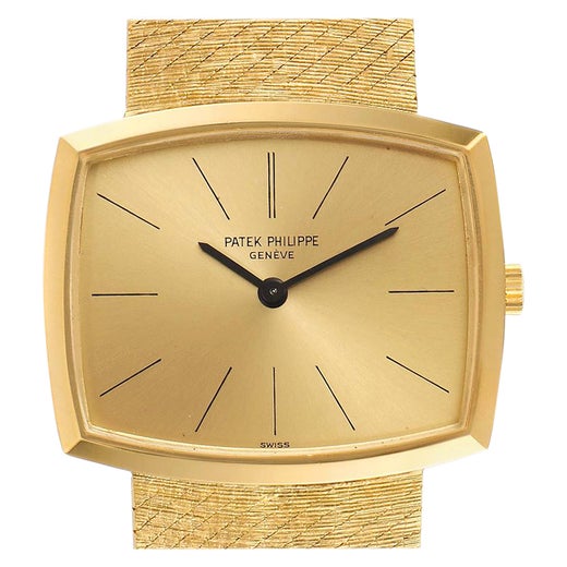 Circa: 1944 Patek Philippe Ref 1432 stainless steel Square Wristwatch ...