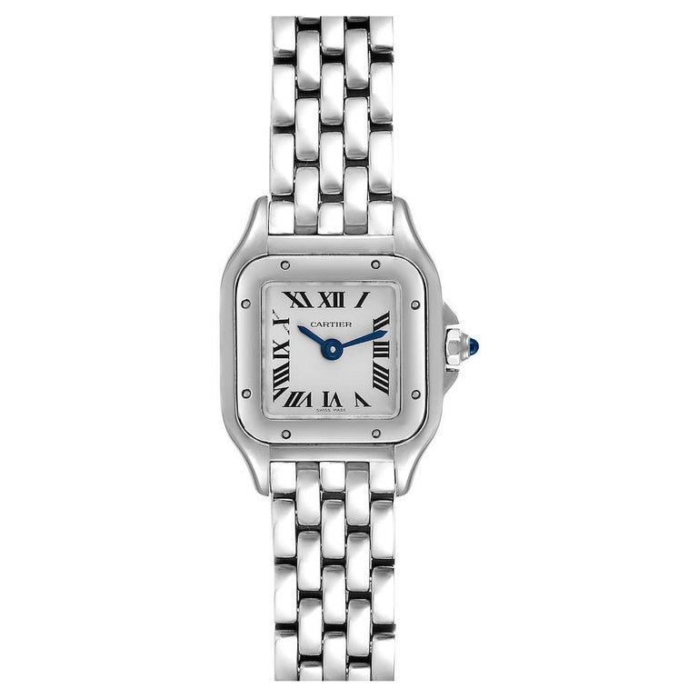 Cartier Panthere Mini Stainless Steel Ladies Watch WSPN0019 For Sale at ...
