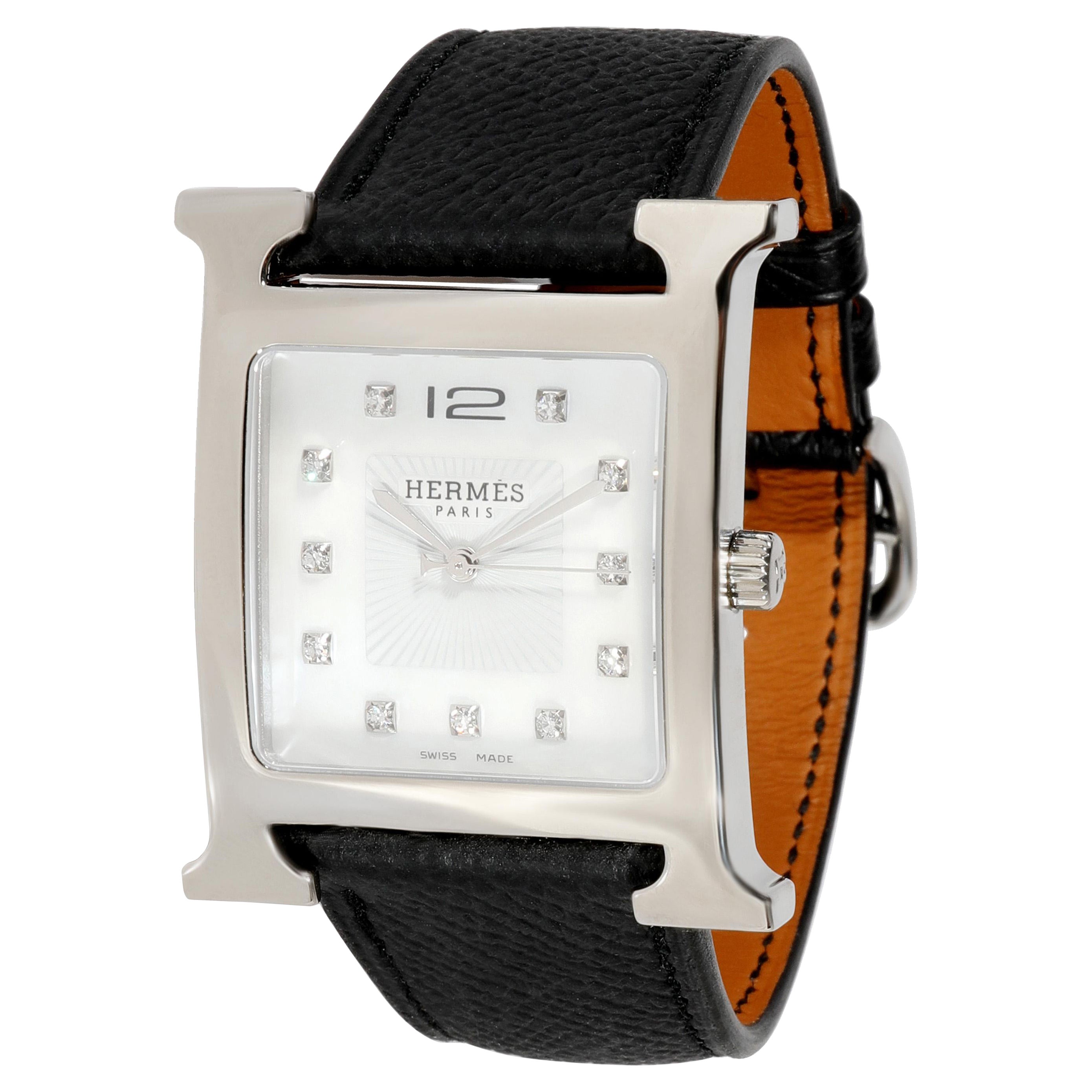 HERMES Gold-Plated Steel Kelly Watch For Sale at 1stDibs