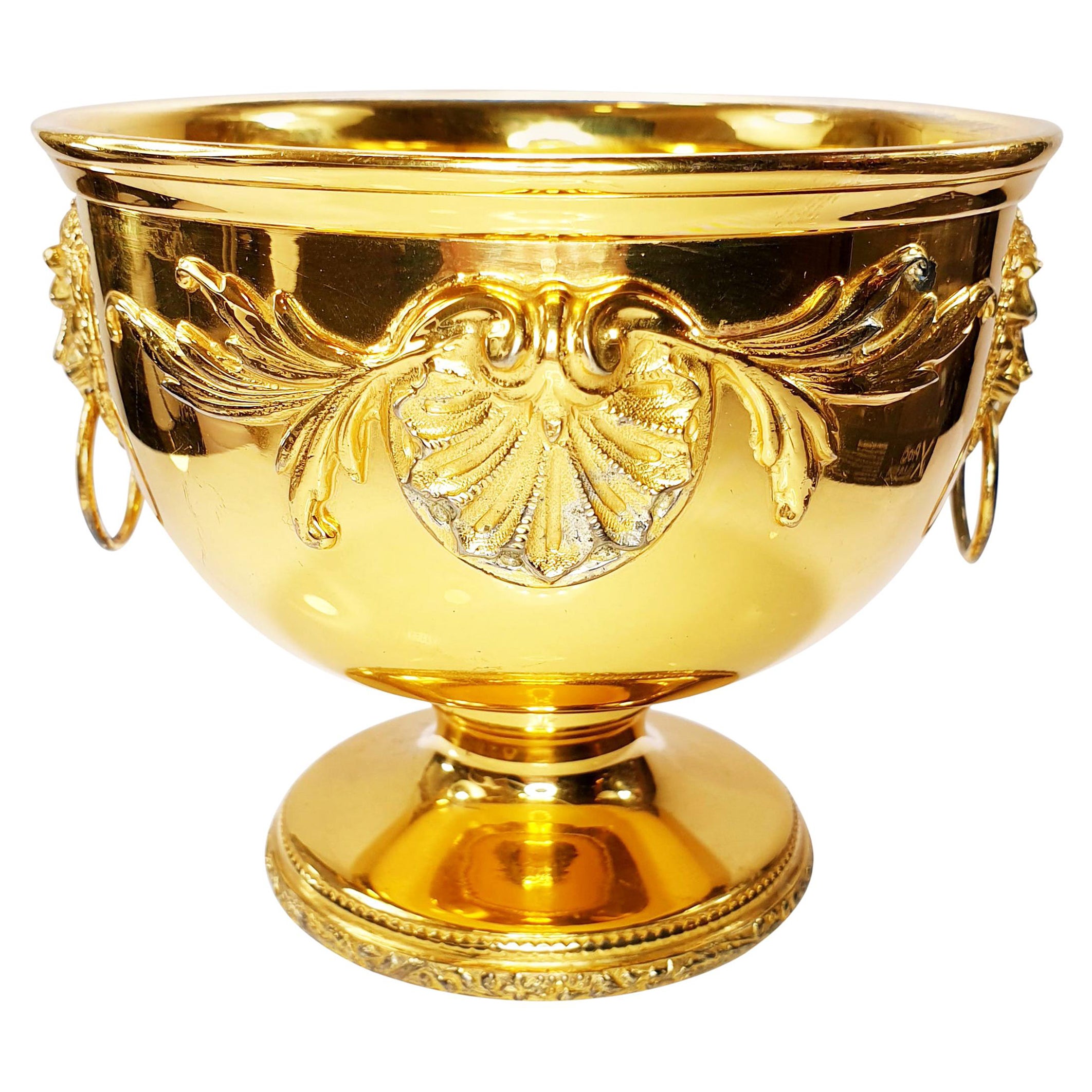 19th Century Russian Imperial Gem-Set Gilded Silver Trophy Cup by ...
