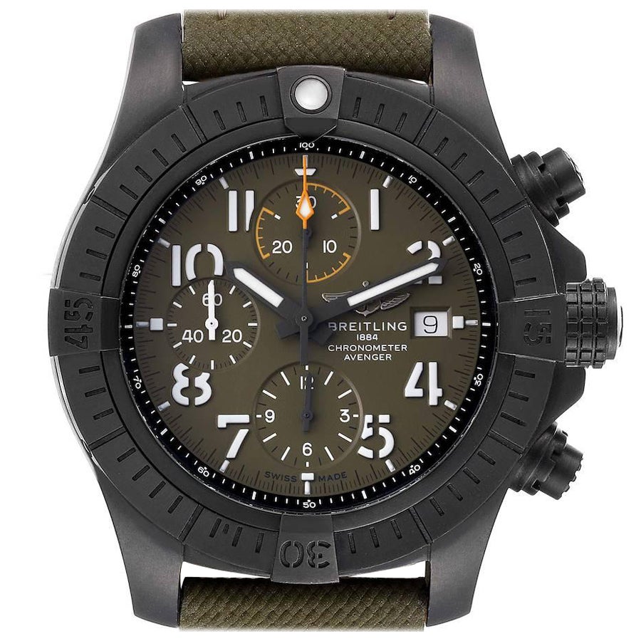 Breitling Titanium and Yellow Gold Navitimer Aerospace Wristwatch at ...