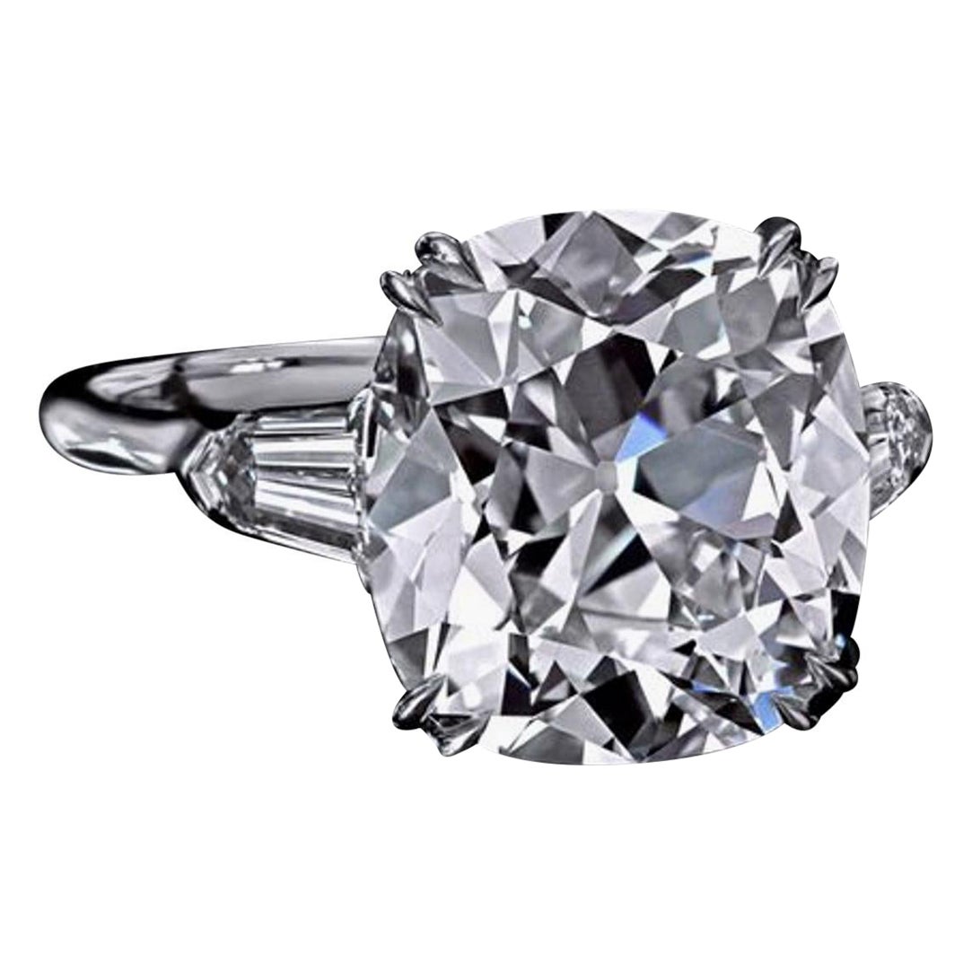 1930s English Art Deco old mine diamond solitaire ring For Sale (Free ...
