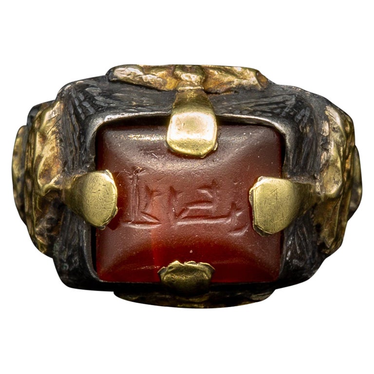11th Century Seljuk ‘Selçuklu’ Dynasty Museum-Grade Islamic Intaglio ...