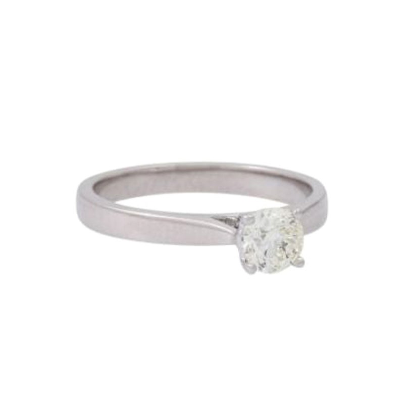 Jacobi Ring with Brilliant Approx. 0.50 Ct For Sale at 1stDibs