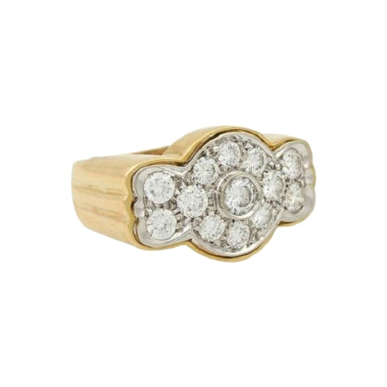 Piaget 'Movement' Ring with 24 Brilliant-Cut Diamonds For Sale at 1stDibs