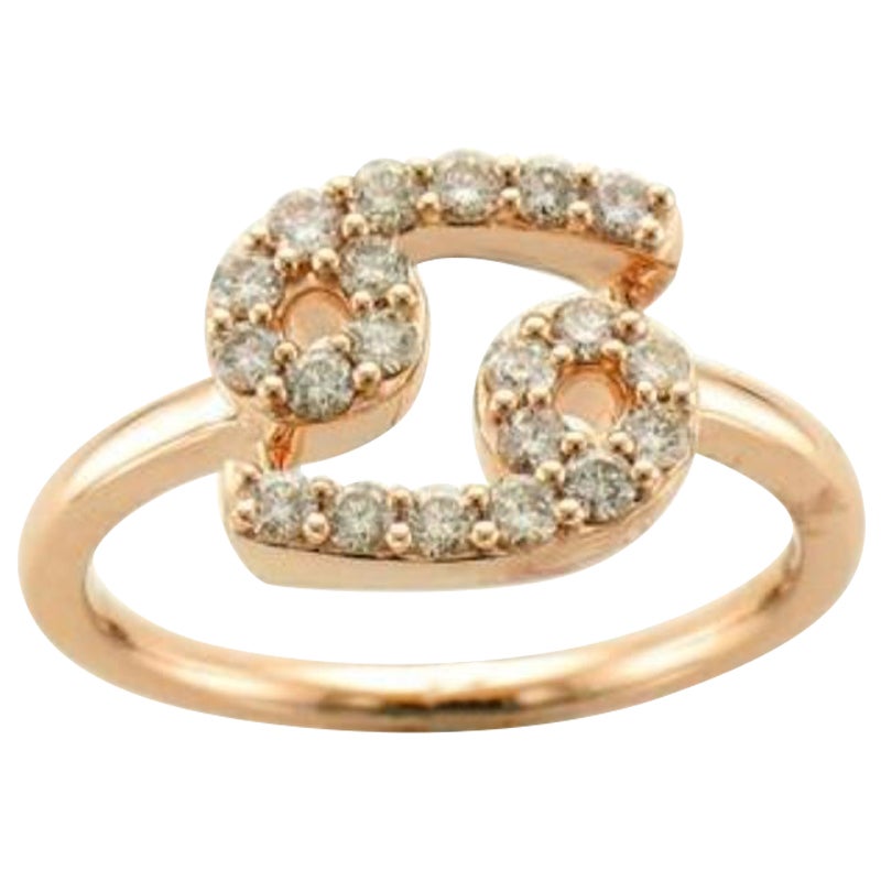 Le Vian Ring Featuring Onyx Strawberry Diamonds Set in 14K Strawberry ...