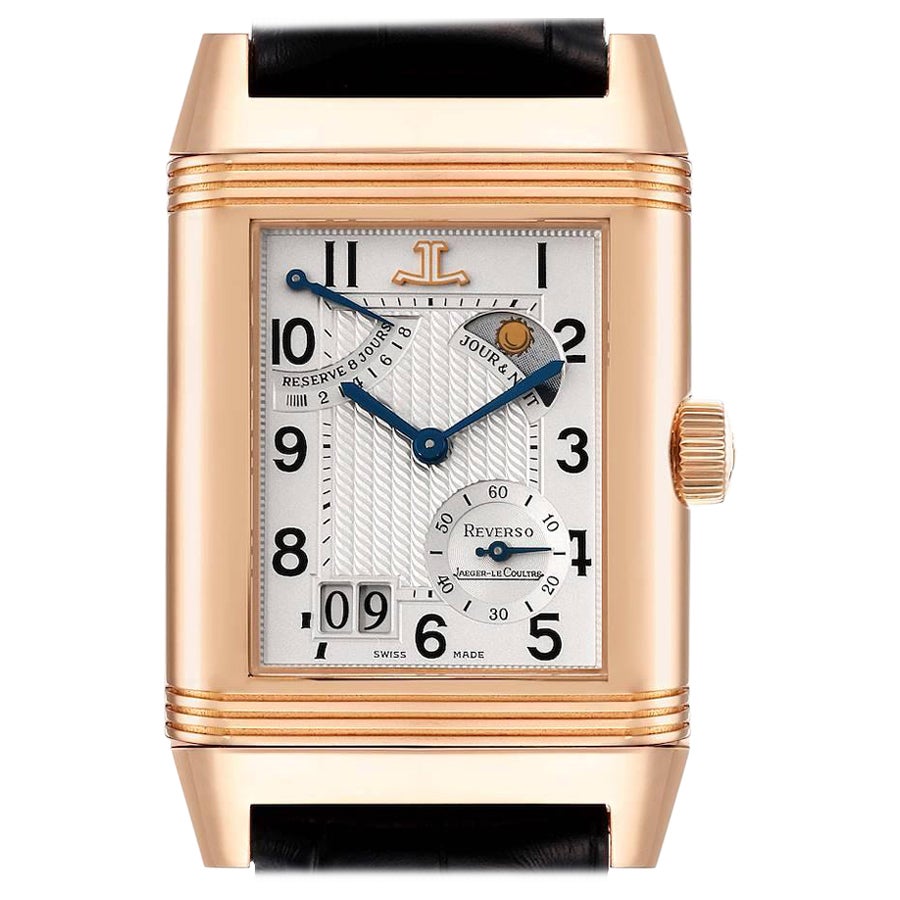 Jaeger LeCoultre Reverso Septantie LE Rose Gold Mens Watch 240.2.19 ...