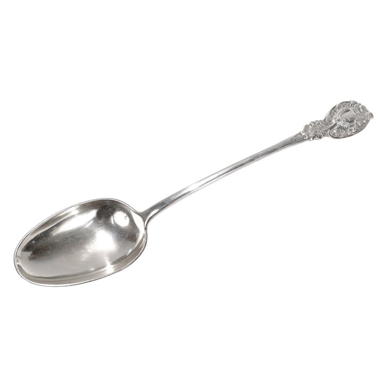 Large George III Robert Garrard I English Sterling Silver Crested ...