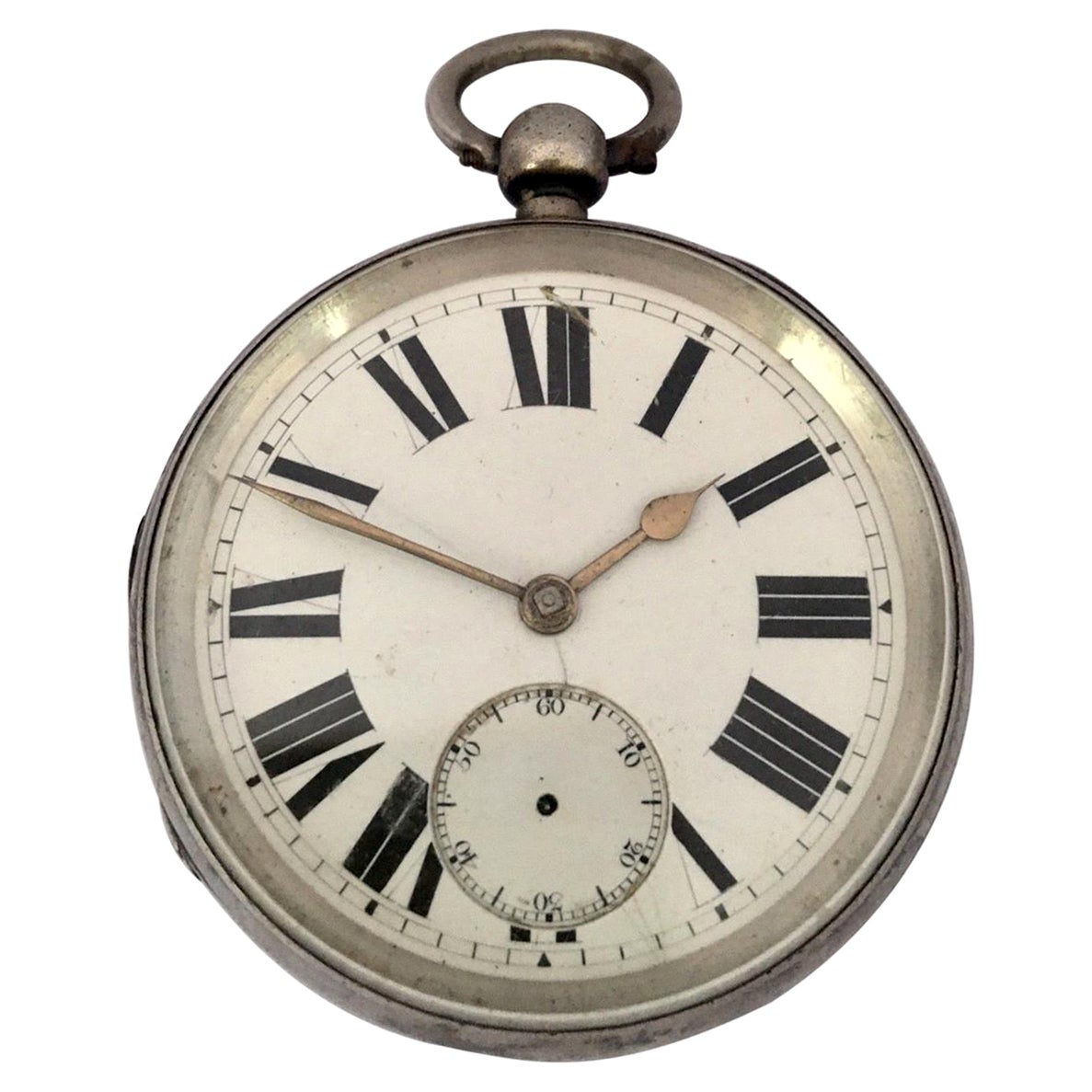 Antique 8 Day Big Heavy Pocket Watch at 1stDibs | 8 day pocket watch ...
