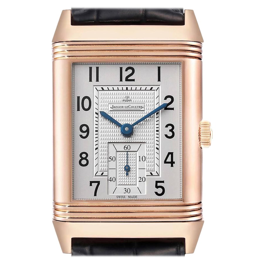 Jaeger LeCoultre Grande Reverso Duodate Rose Gold Watch 273.2.85 ...
