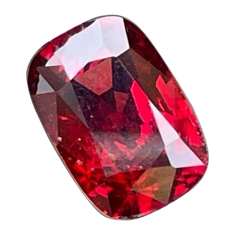 Dazzling Deep Red Natural Spinel 2.40 Carat Spinel Ring Spinel Gemstone ...