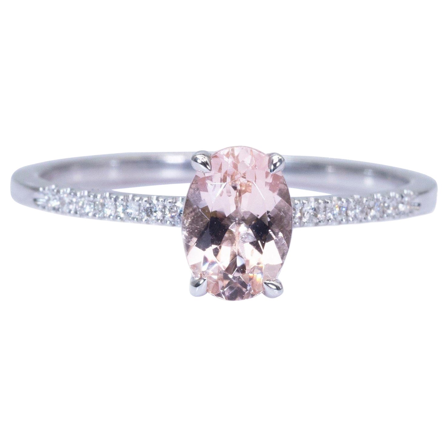 Antique Morganite Cluster Rings - 45 For Sale at 1stDibs | morganite ...