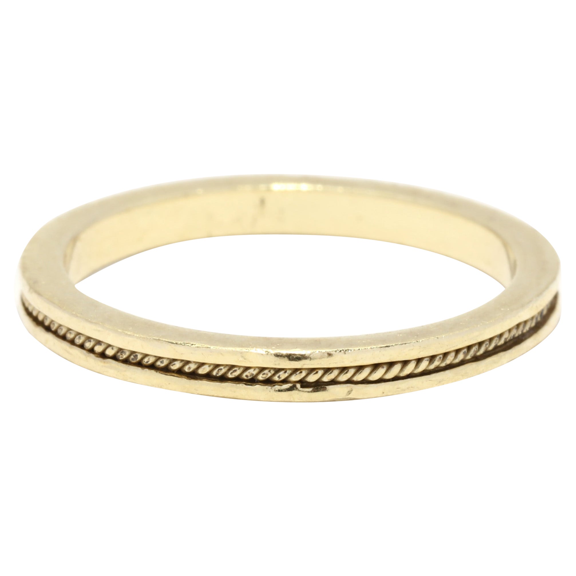 18kt Yellow Gold Roberto Coin Matte Flower Diamond Band Ring For Sale ...