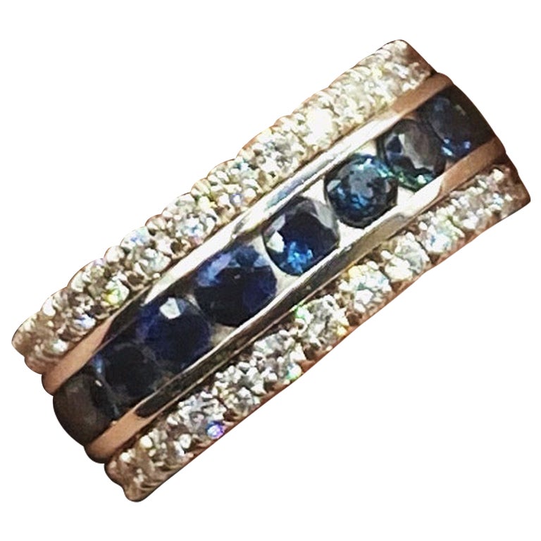 Customizable 14k White Gold Cocktail Ring Features 1.60ct. Diamonds For ...