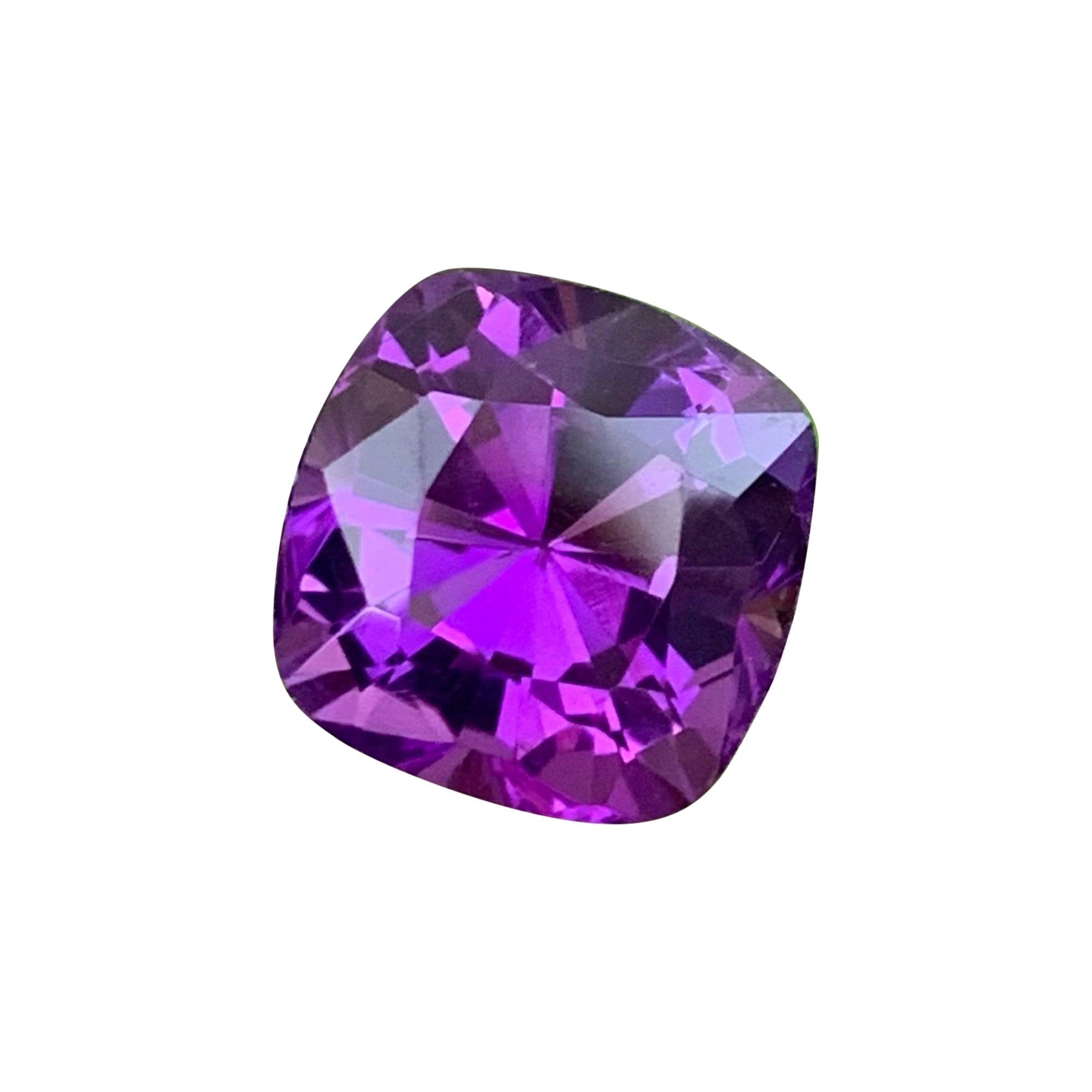 Outstanding Royal Purple Loose Amethyst 6.30 Carats Amethyst Gemstone ...