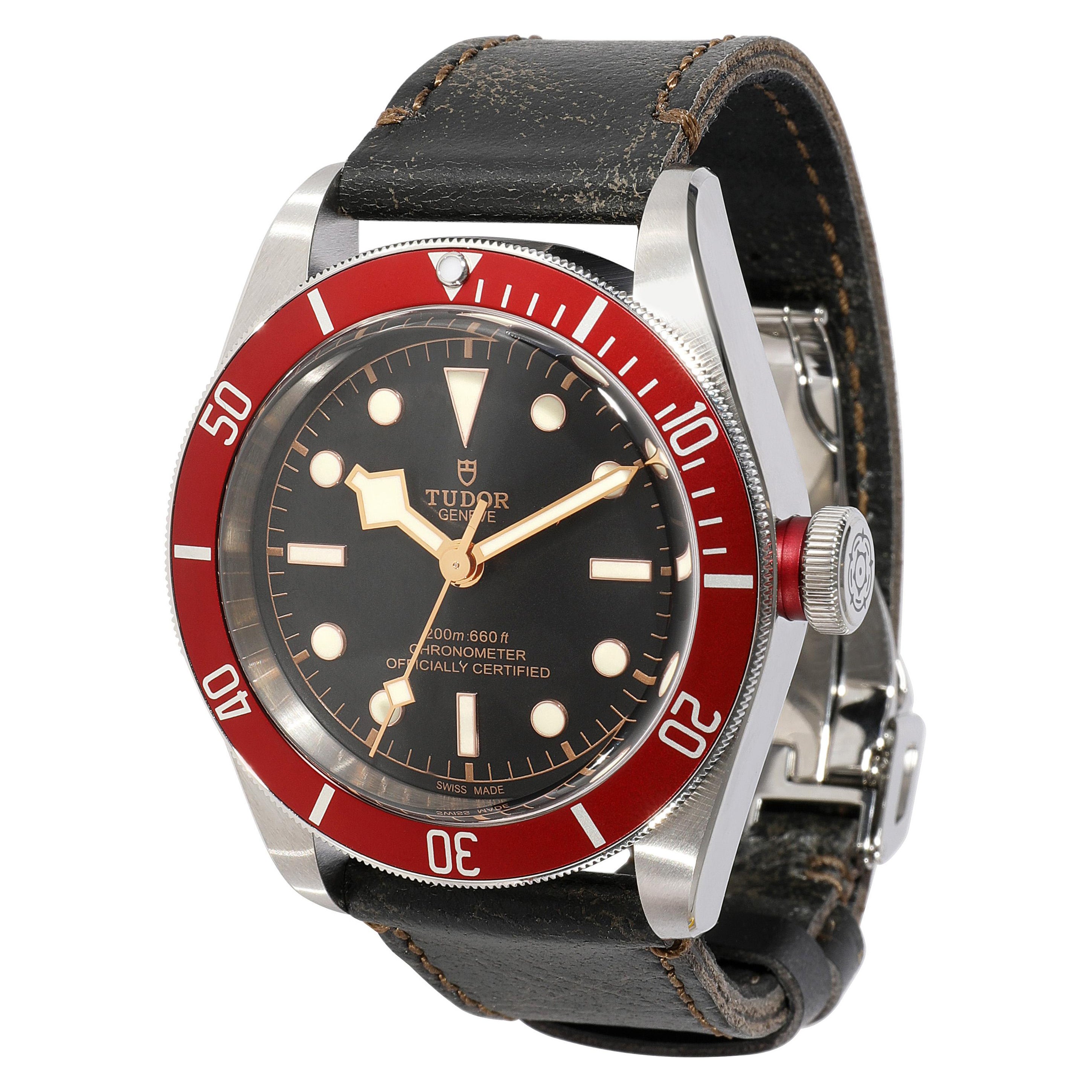 Tudor Chronoautic Stainless Steel Black Dial Men’s Watch 79380 For Sale ...