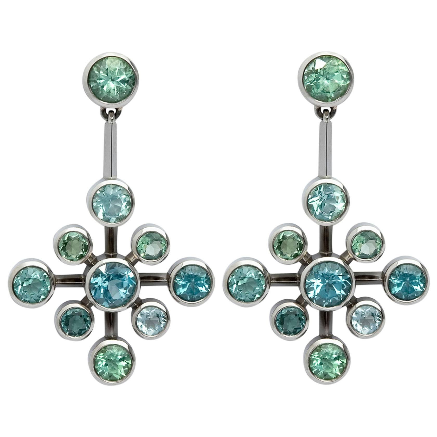 Colleen B. Rosenblat Tourmaline Garnet Gold Scarab and Box For Sale at ...