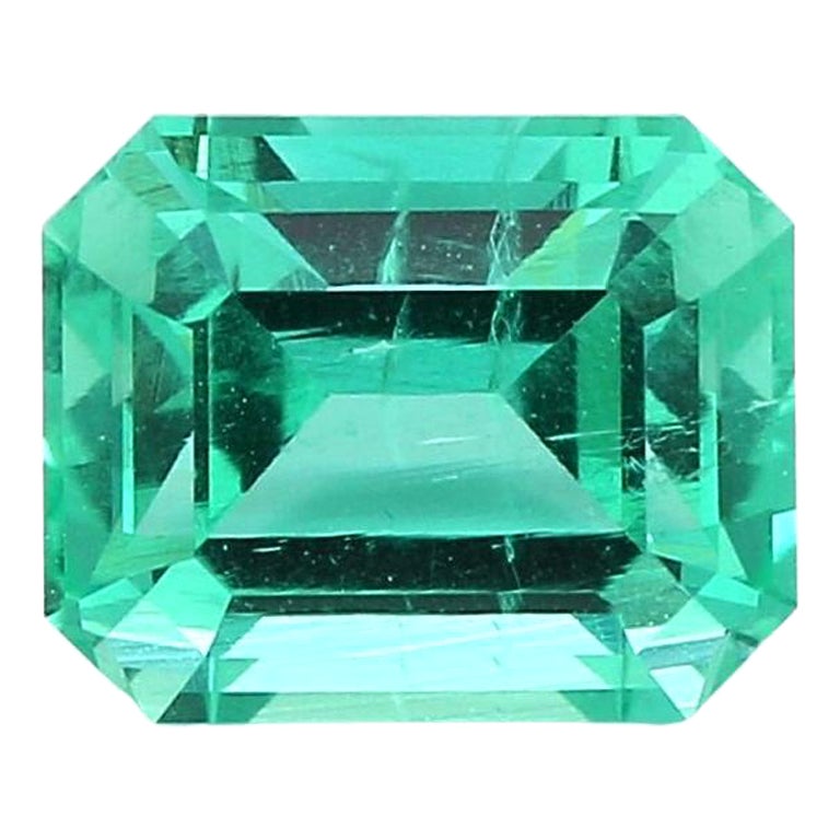 One-of-the-kind Untreated Russian Emerald Loose Gem 0.85 Carat ...