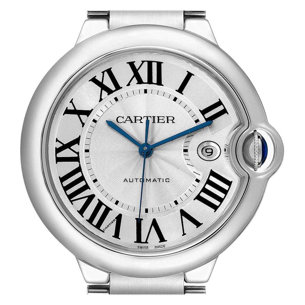 Cartier Ballon Bleu Automatic Pink Gold Steel and Diamond Watch ...