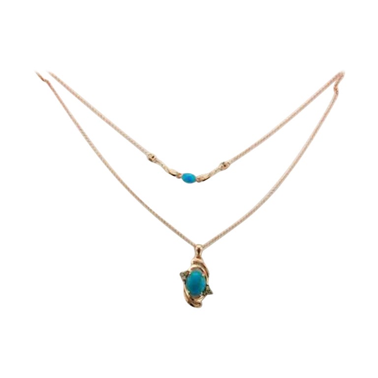 Grand Sample Sale Necklace Featuring Matrix Turquoise Chocolate ...
