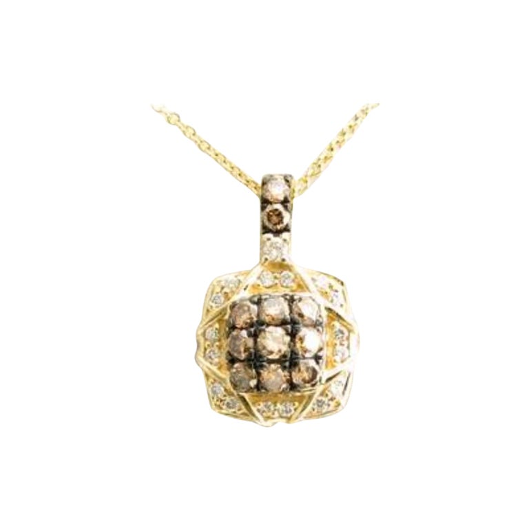 Grand Sample Sale Pendant Featuring Chocolate Diamonds, Vanilla ...