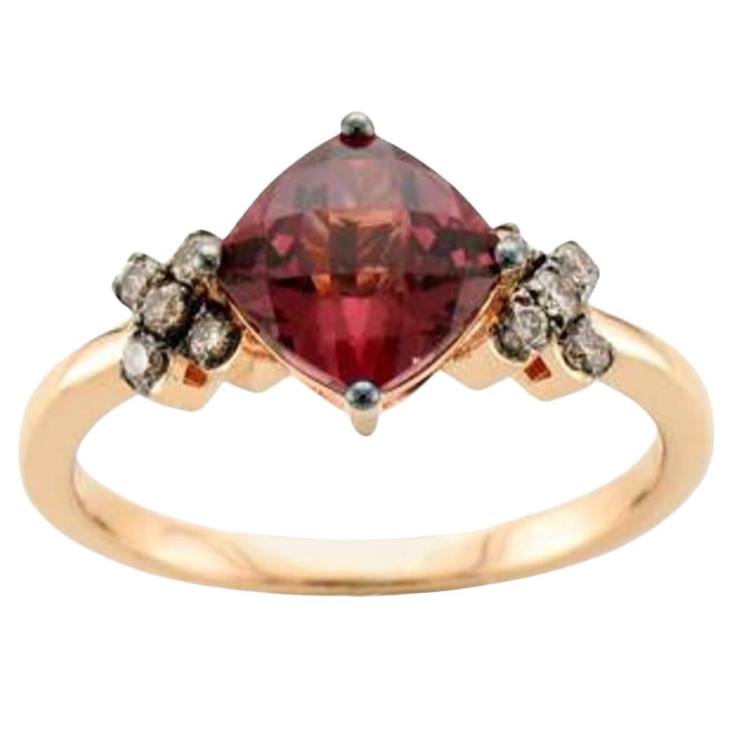 Le Vian Chocolatier Ring featuring Raspberry Rhodolite Chocolate ...