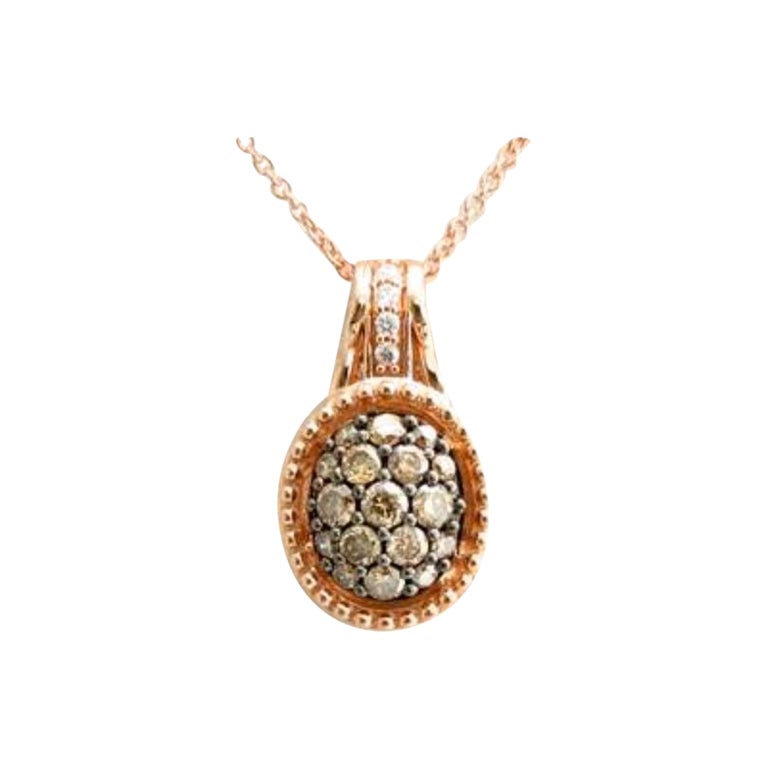 Grand Sample Sale Pendant Featuring Chocolate Diamonds, Vanilla ...