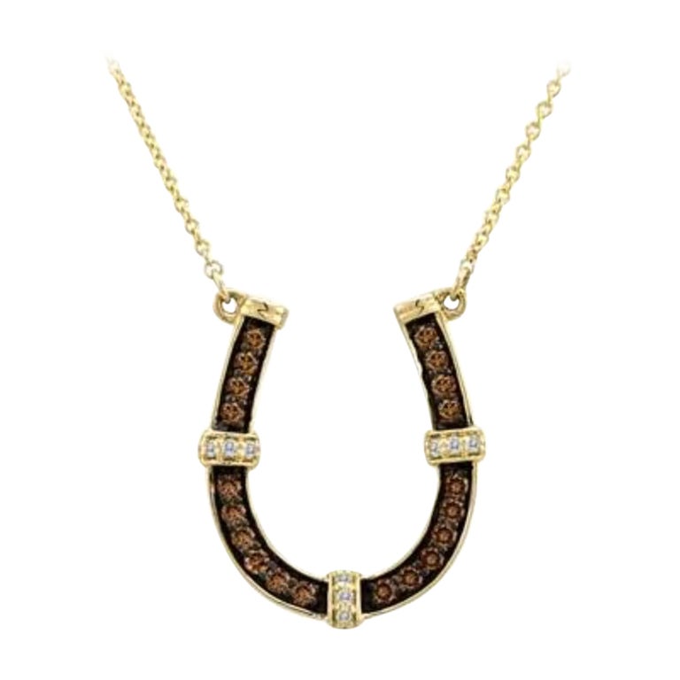 Grand Sample Sale Necklace Featuring Chocolate Diamonds, Vanilla ...