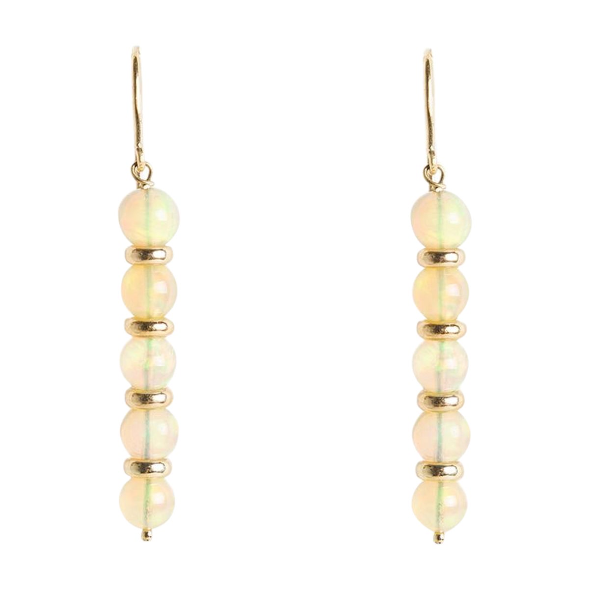 AXEL RUSSMEYER Handmade Beaded Earrings at 1stDibs