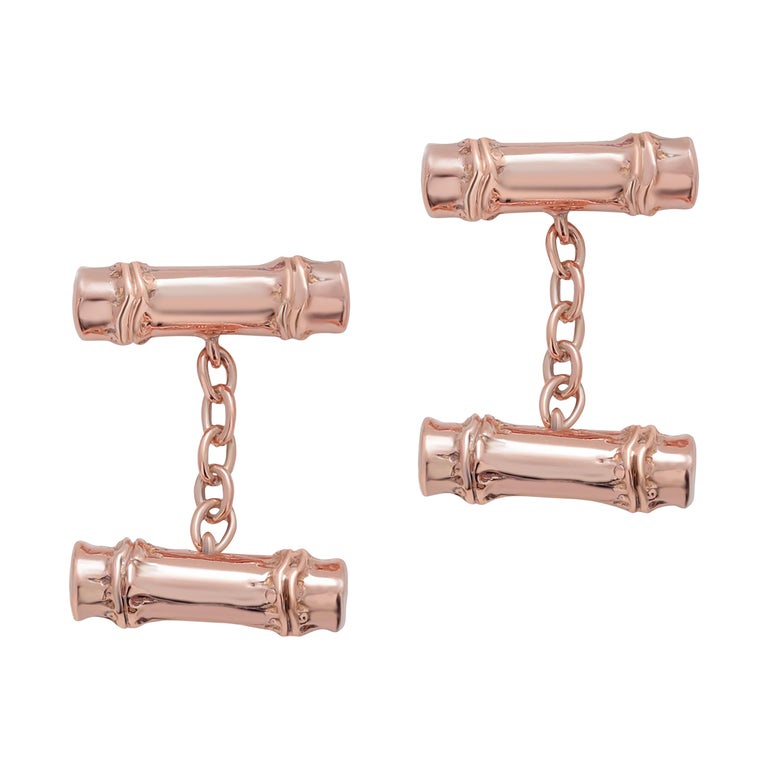 Vintage Hermes Paris Silver Batonette Anchor Cufflinks Number 8217 at ...