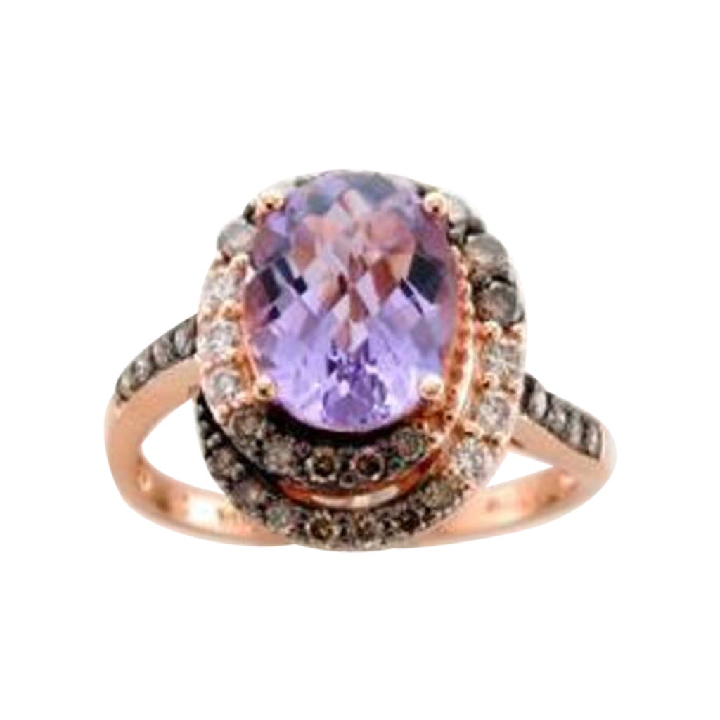 Grand Sample Sale Ring featuring Cotton Candy Amethyst, Chocolate ...