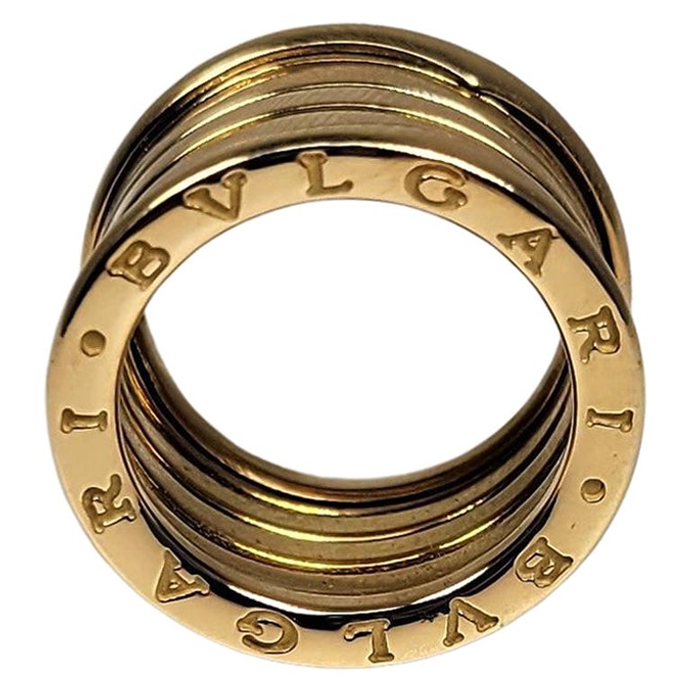 Bulgari Diamond Gold B.Zero Ring at 1stDibs | bulgari bzero, b zero ring