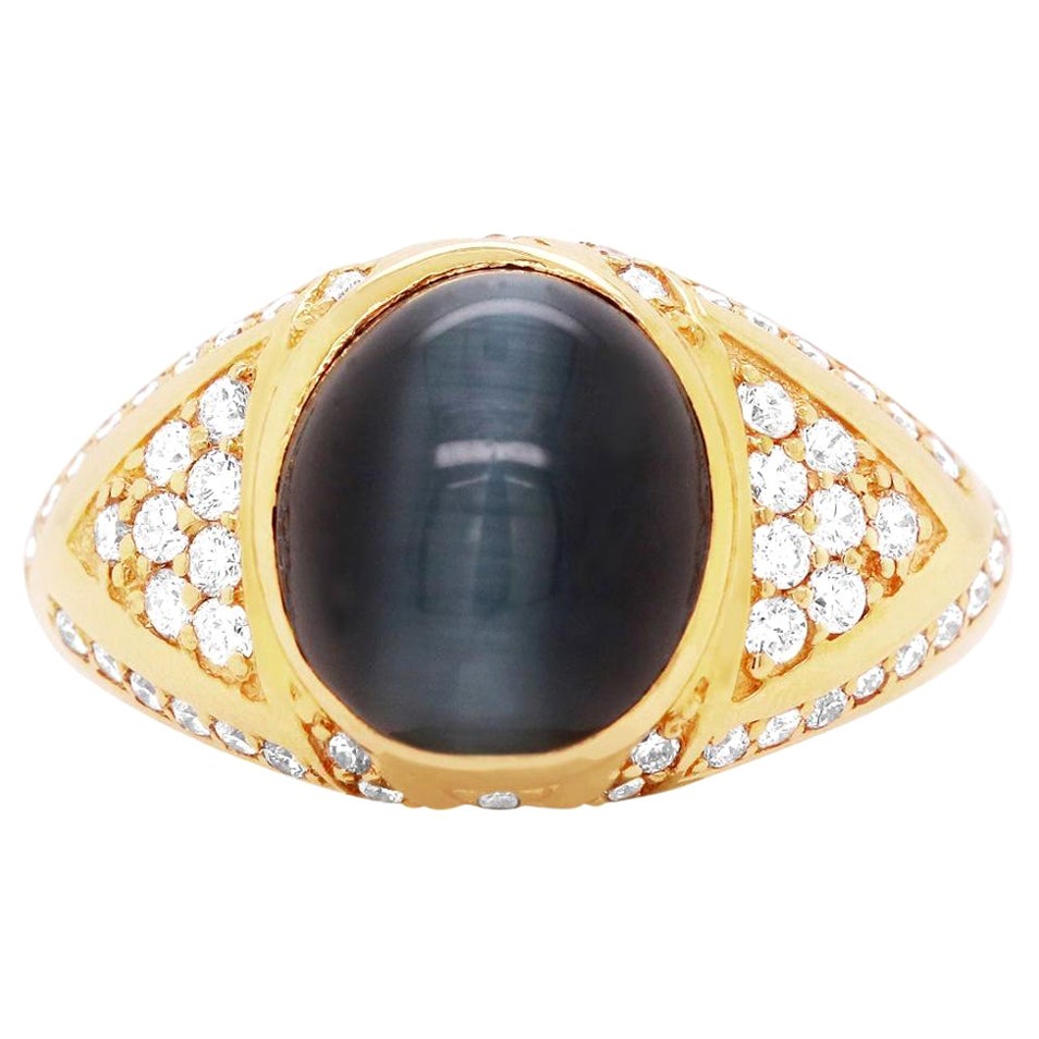 14k Gold Victorian Bee Ring with Ruby and Cats Eye For Sale at 1stDibs ...