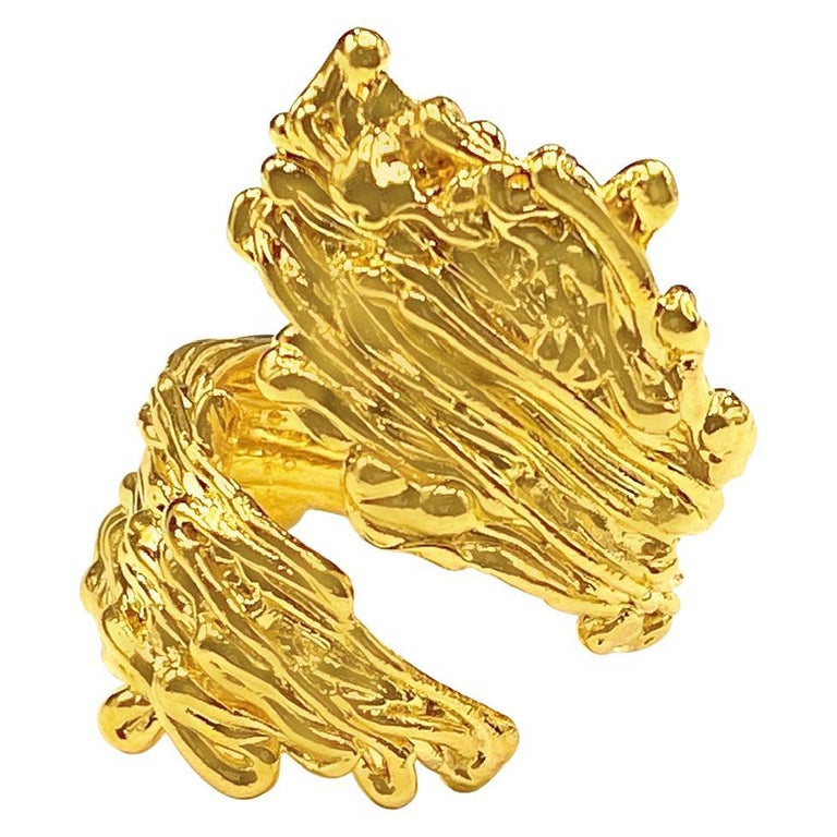 GBGH by Jacqueline Barbosa 'MAM' Ring in Vermeil For Sale at 1stDibs