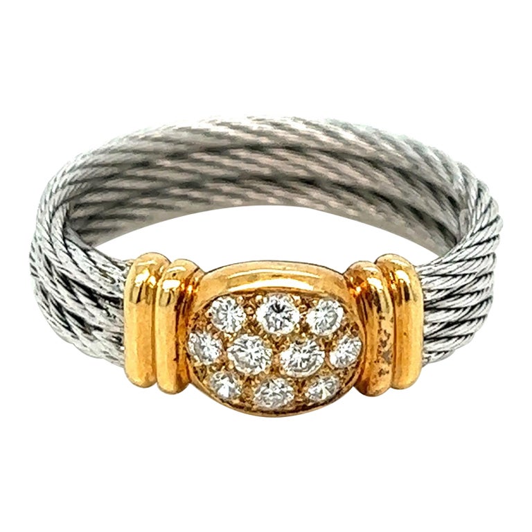 Fred Paris Force 10 Diamond Ring For Sale at 1stDibs