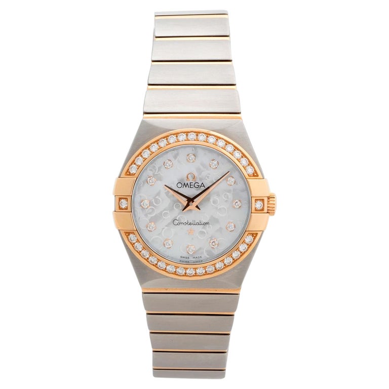 Omega Lady Constellation Ref 1232527605500, Mother of Pearl Dial ...