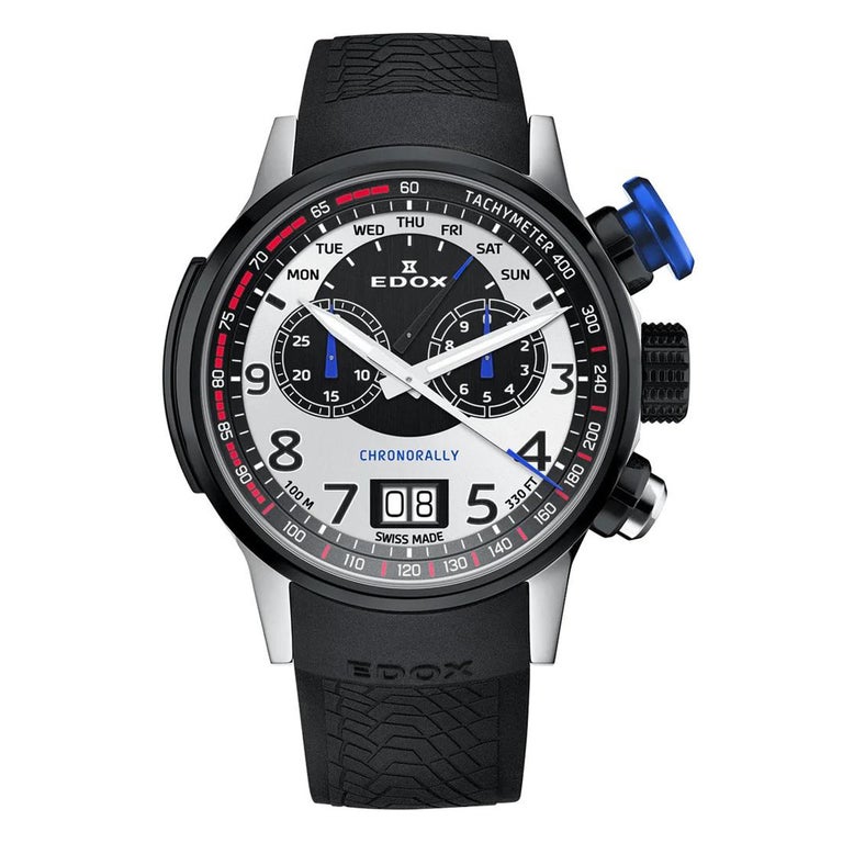 Edox - Chronorally Chronograph Limited Edition - 38001 Tinnbu Bn For ...