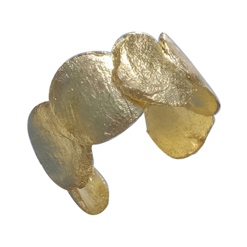 Vintage 18k Yellow Gold Inca-Inspired Ring at 1stDibs