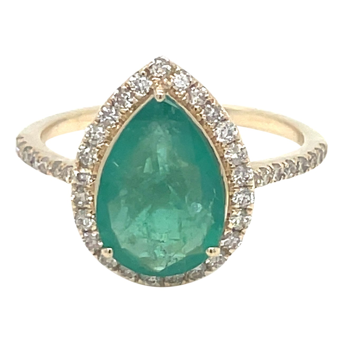 Nally Emerald Shape Diamond Ring with Jade and Onyx For Sale at 1stDibs ...