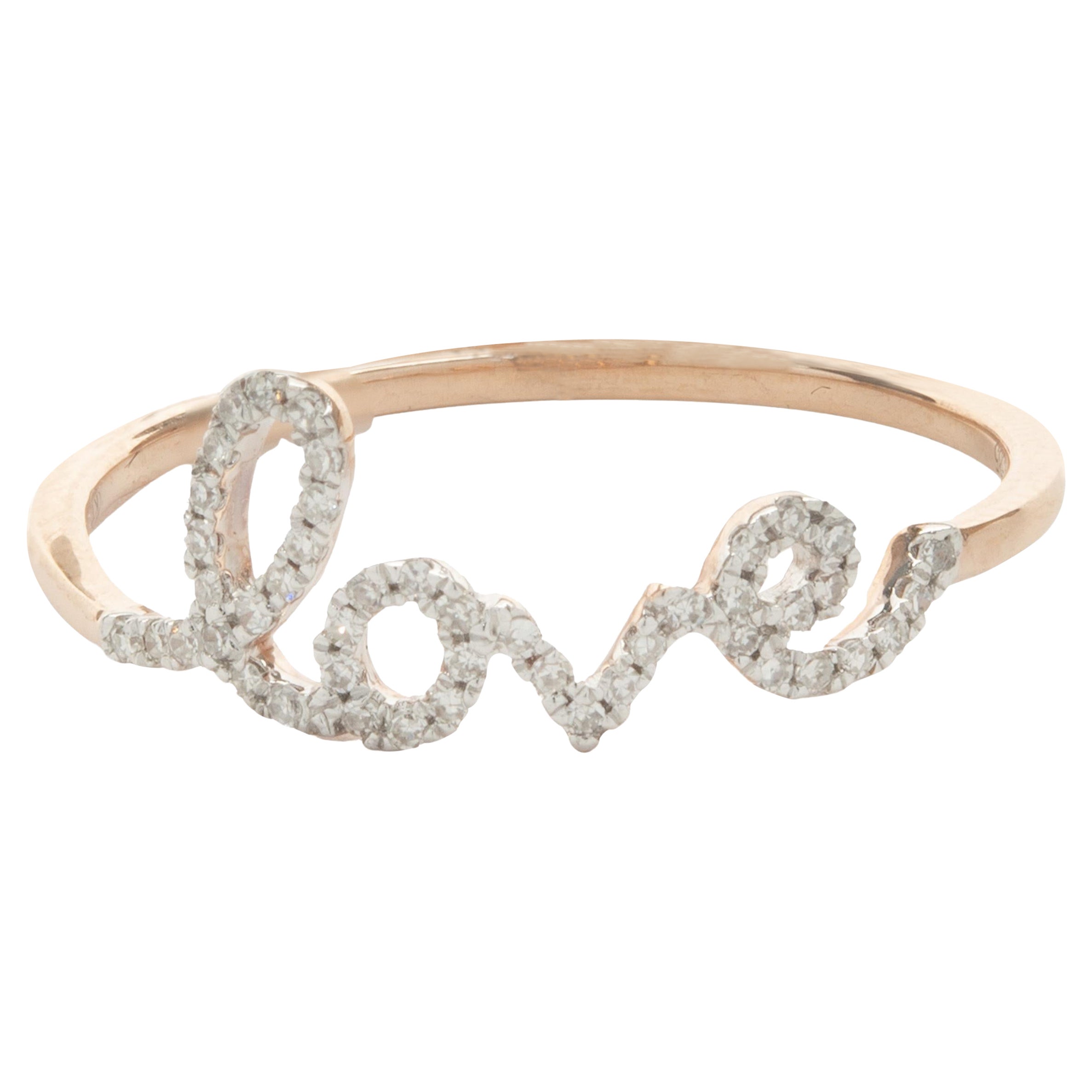 Edwardian Diamond Gold Love Knot Ring at 1stDibs | love knot gold ring ...