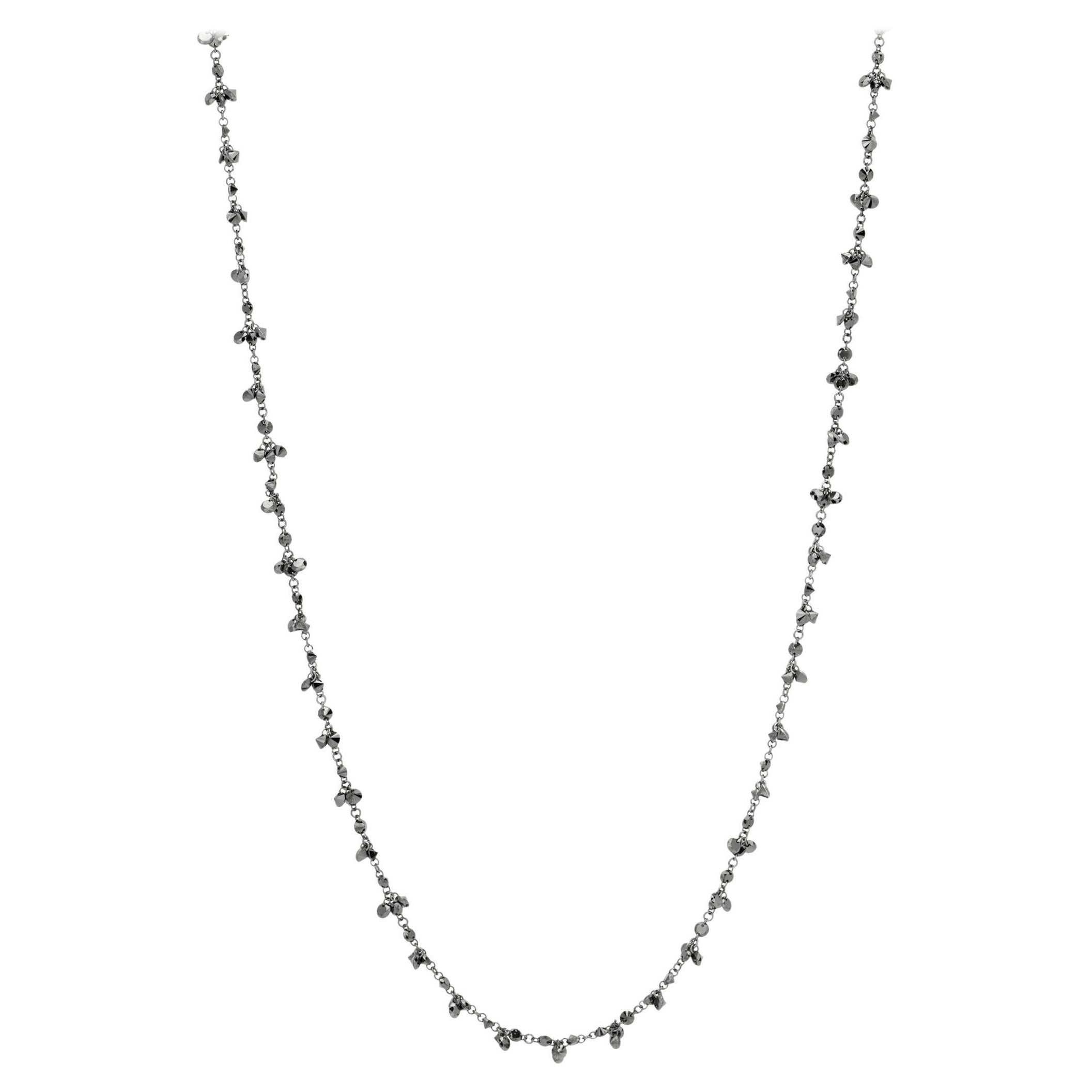 Luxle Black Diamond Holy Cross Pendant Necklace in 18k Gold, Black ...