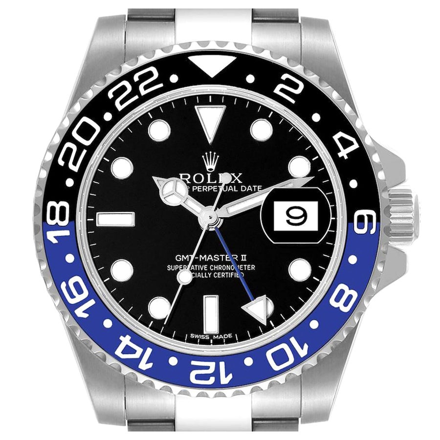 Rolex GMT Master II Batman "Batman" 40mm 116710 For Sale at 1stDibs ...