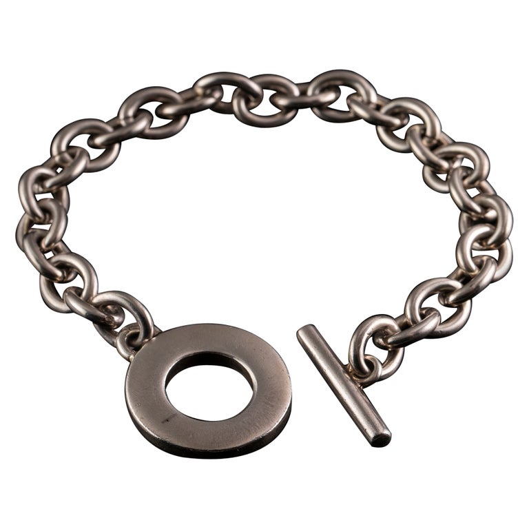 Vintage Asprey Silver Bracelet For Sale at 1stDibs