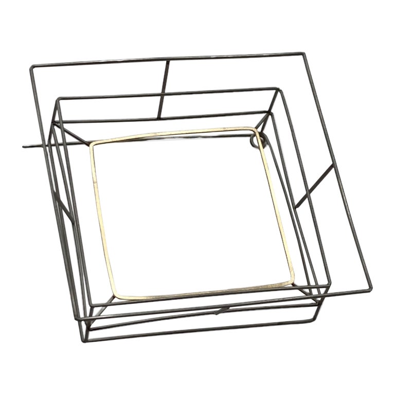 Minimal Frame Brooch For Sale at 1stDibs