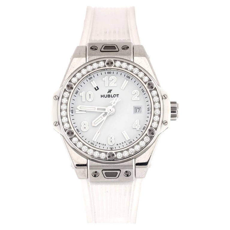 Hublot Big Bang One Click Automatic Watch Stainless Steel and Rubber ...