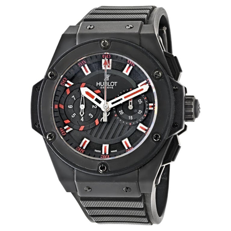 Hublot King Power Foudroyante Black Magic 48mm Mens Watch For Sale at ...