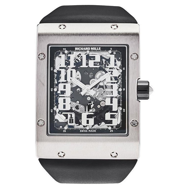 Richard Mille Ultra Thin White Gold RM016 For Sale at 1stDibs