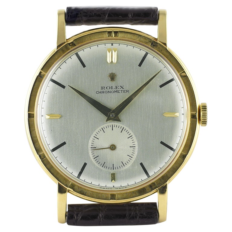 Rolex Precision Gold Wristwatch c1947 - Great Gifts Club