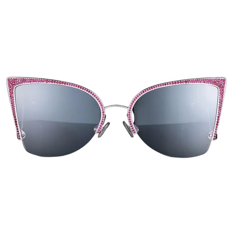 72gr Ruby Luxury Designer Sunglasses in 18kt Gold For Sale at 1stDibs